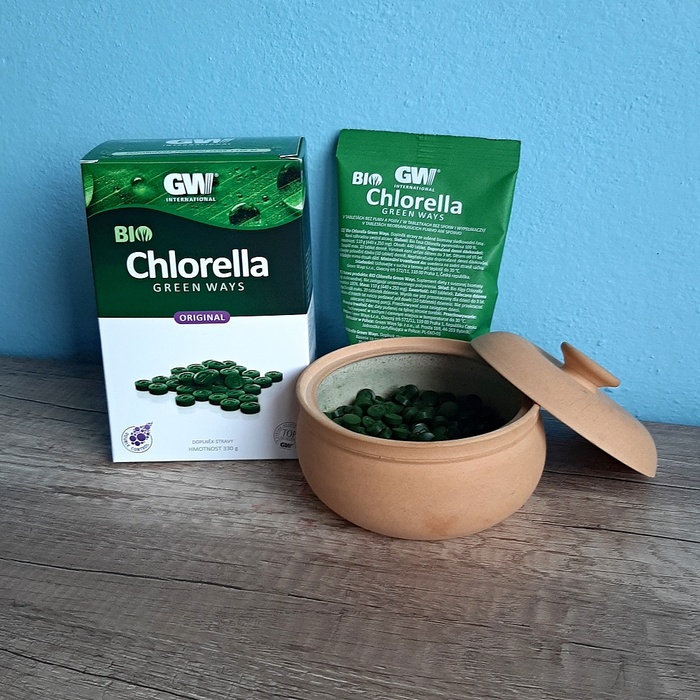 Chlorella Green Ways BIO - 1320 tablet, 330g | GW Eshop Jecmen-chlorella.cz